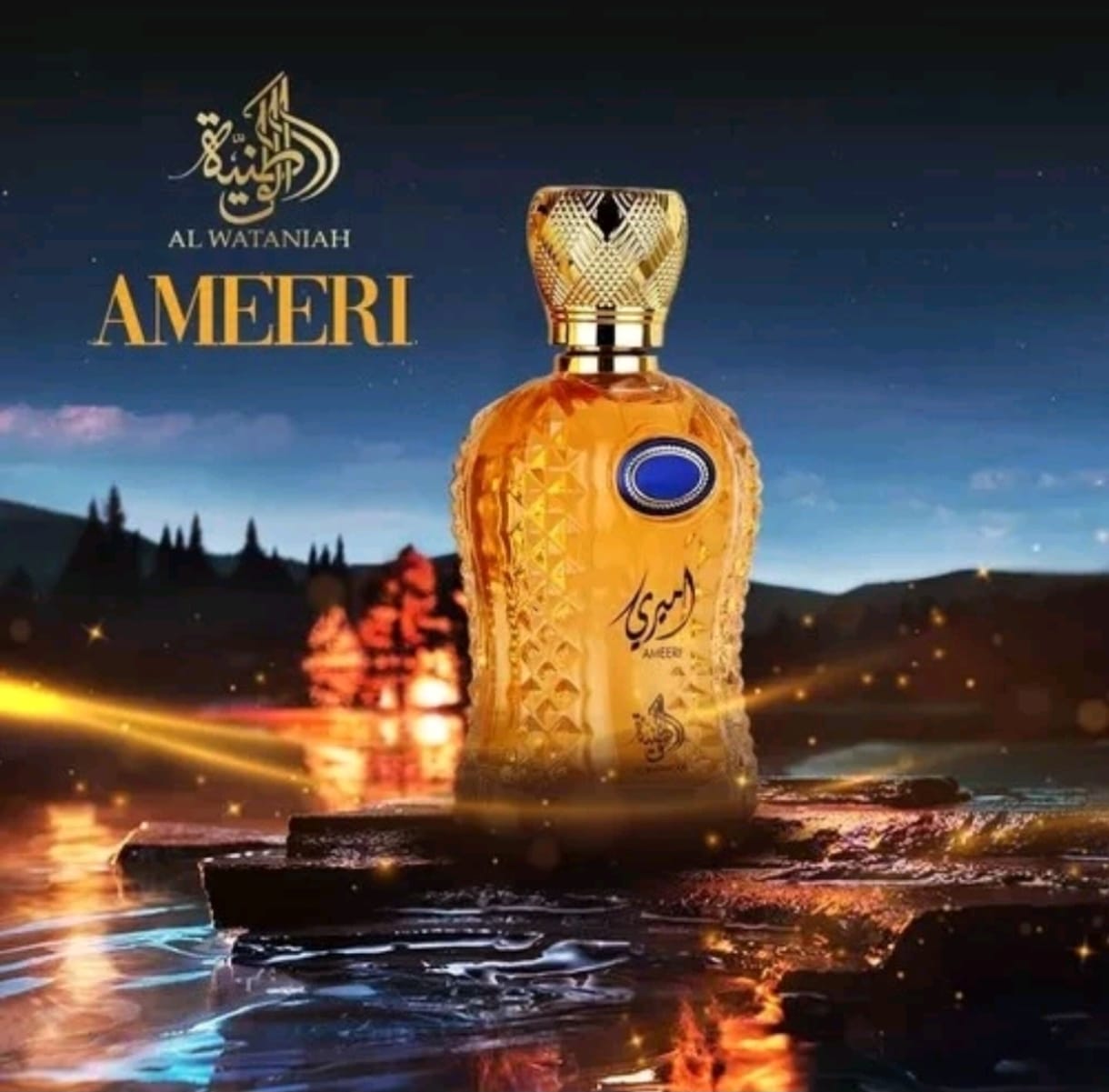 Ameeri Al Wataniah Perfume Árabe Masculino 100ml - Shopping Suno