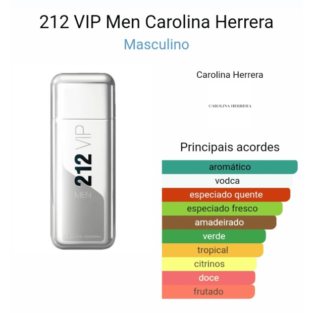 212 Vip Men Carolina Herrera - Shopping Suno